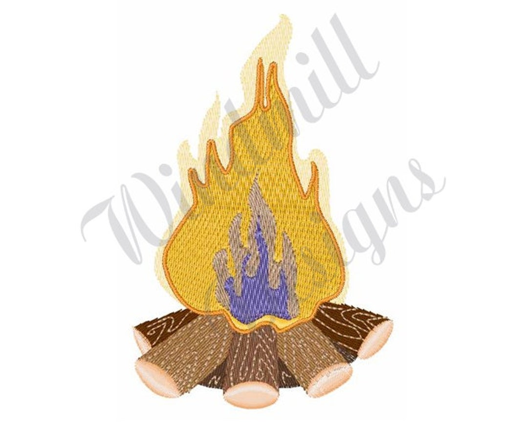 Campfire - Machine Embroidery Design, Embroidery Designs, Machine ...