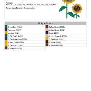 Sunflowers - Machine Embroidery Design, Embroidery Designs, Machine ...