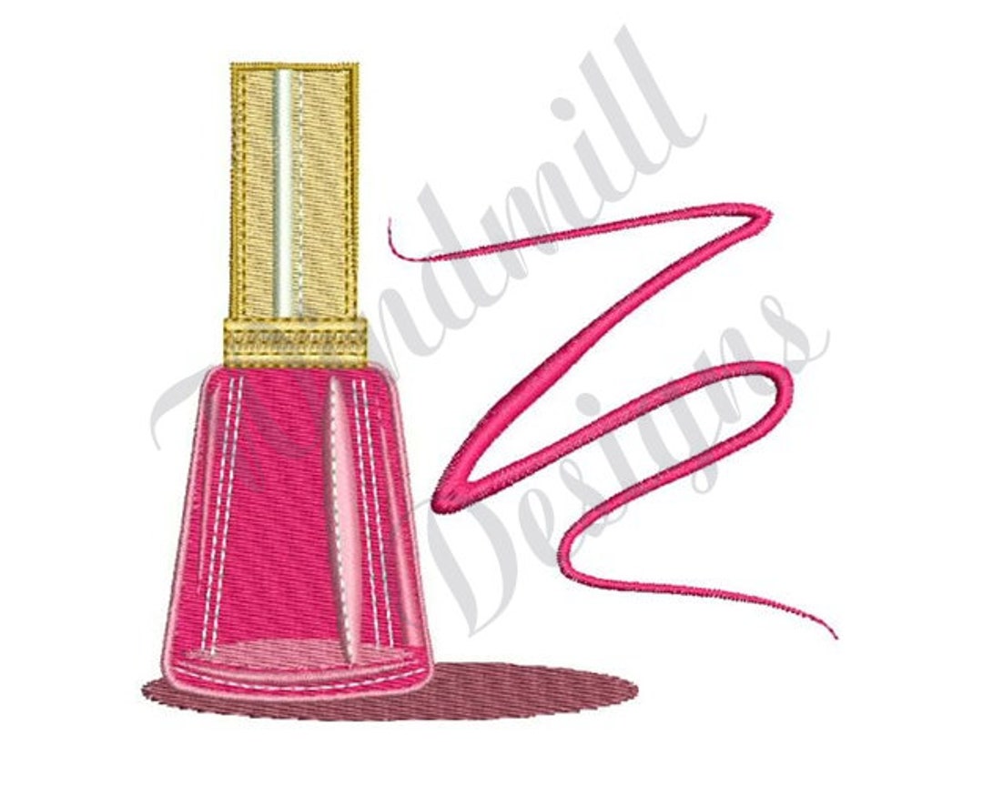 Nail Polish - Machine Embroidery Design, Embroidery Designs, Machine ...