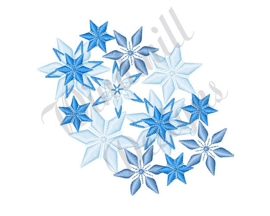 Snowflakes - Machine Embroidery Design, Embroidery Designs, Embroidery ...