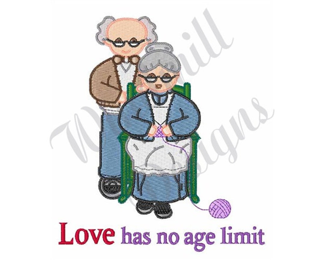 Love No Age Limit - Machine Embroidery Design, Embroidery Designs ...