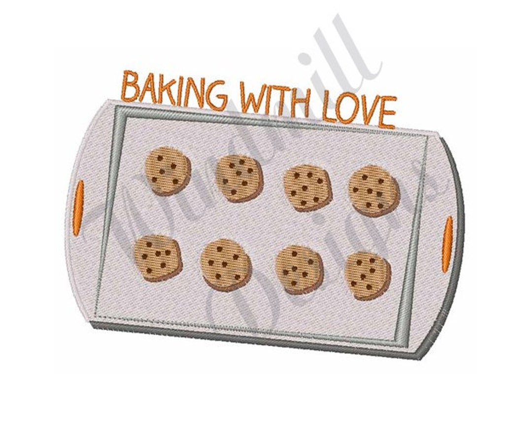 Chocolate Chip Cookies - Machine Embroidery Design, Embroidery Designs ...