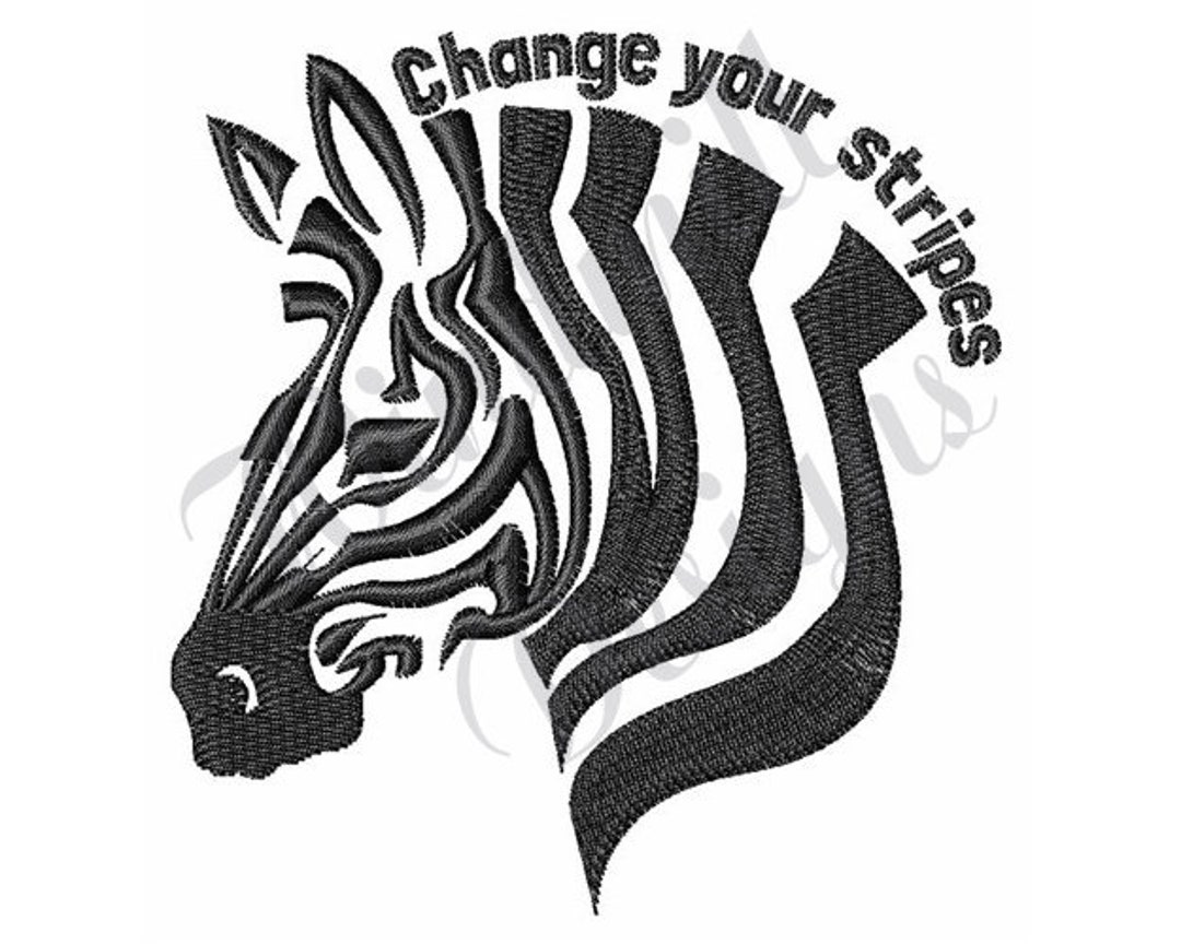 Zebra Stripes - Machine Embroidery Design, Embroidery Designs, Machine ...