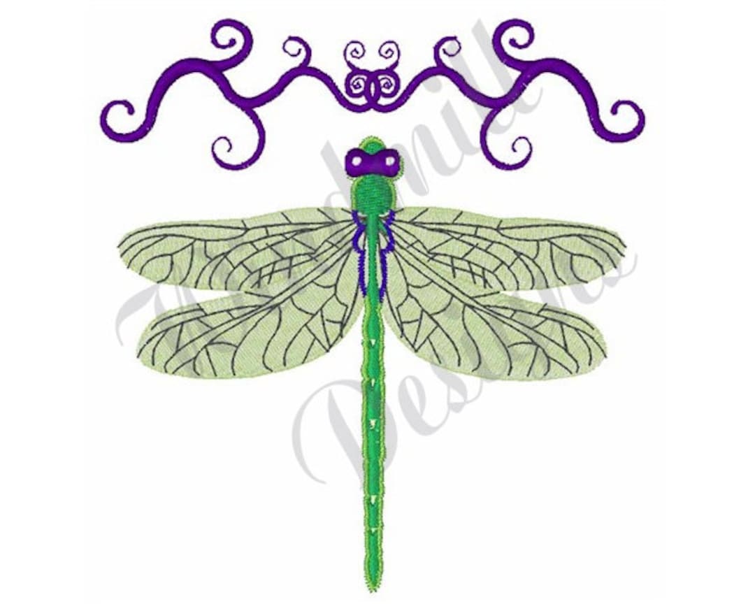 Dragonfly - Machine Embroidery Design, Embroidery Designs, Embroidery ...