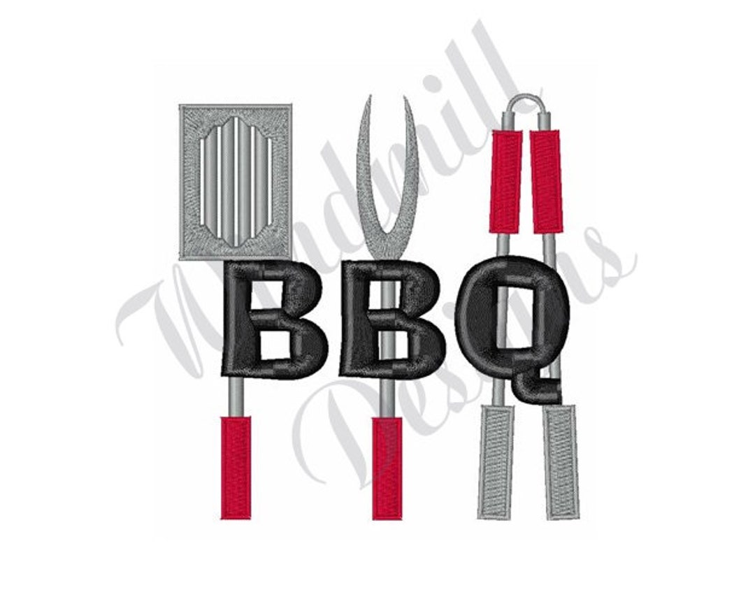 Bbq Tools - Machine Embroidery Design, Embroidery Designs, Machine ...