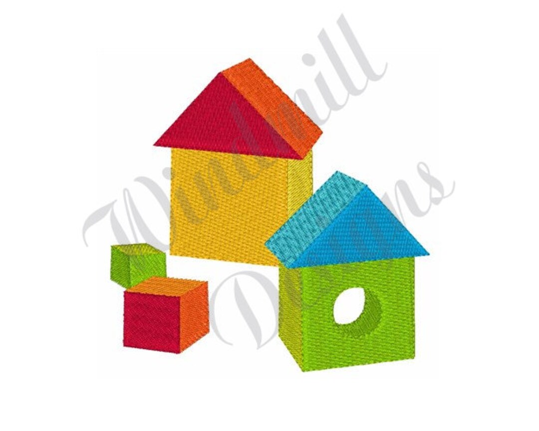 Building Blocks - Machine Embroidery Design, Embroidery Designs ...