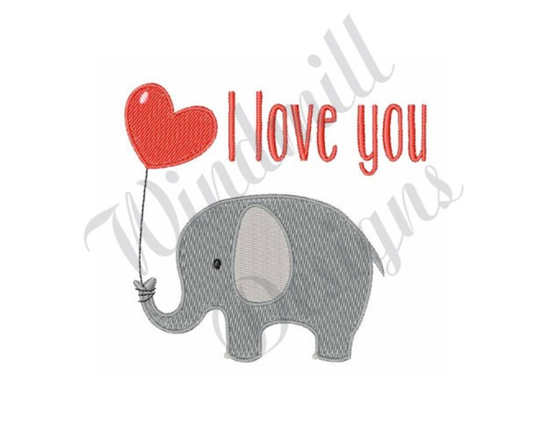 I Love You - Machine Embroidery Design, Embroidery Designs, Machine ...