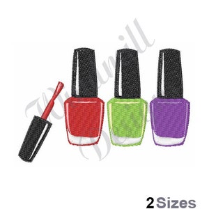 Nail Polish - Machine Embroidery Design, Embroidery Designs, Machine ...