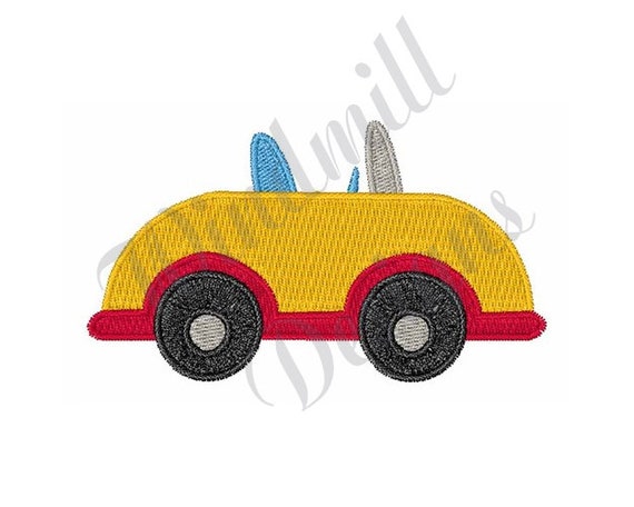 Baby Toy Car Machine Embroidery Design Embroidery Designs | Etsy