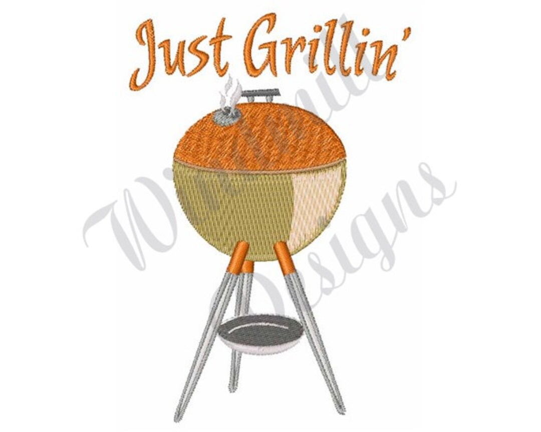 Charcoal Grill - Machine Embroidery Design, Embroidery Designs ...