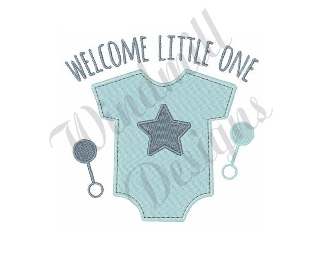 Baby Onesie - Machine Embroidery Design, Embroidery Designs, Machine ...