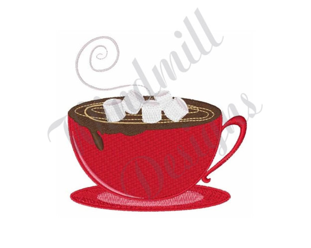 Hot Chocolate - Machine Embroidery Design, Embroidery Designs ...