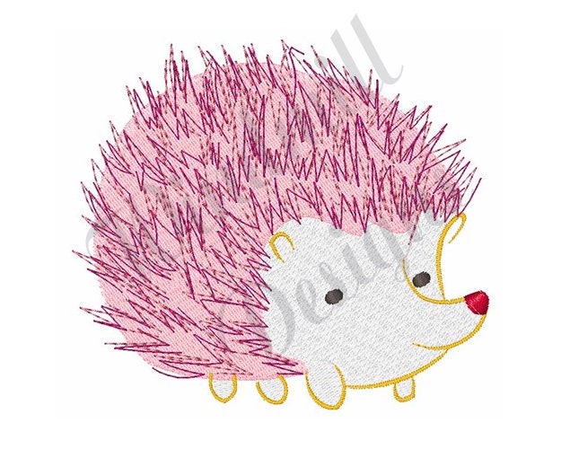 Hedgehog - Machine Embroidery Design, Embroidery Designs, Machine ...