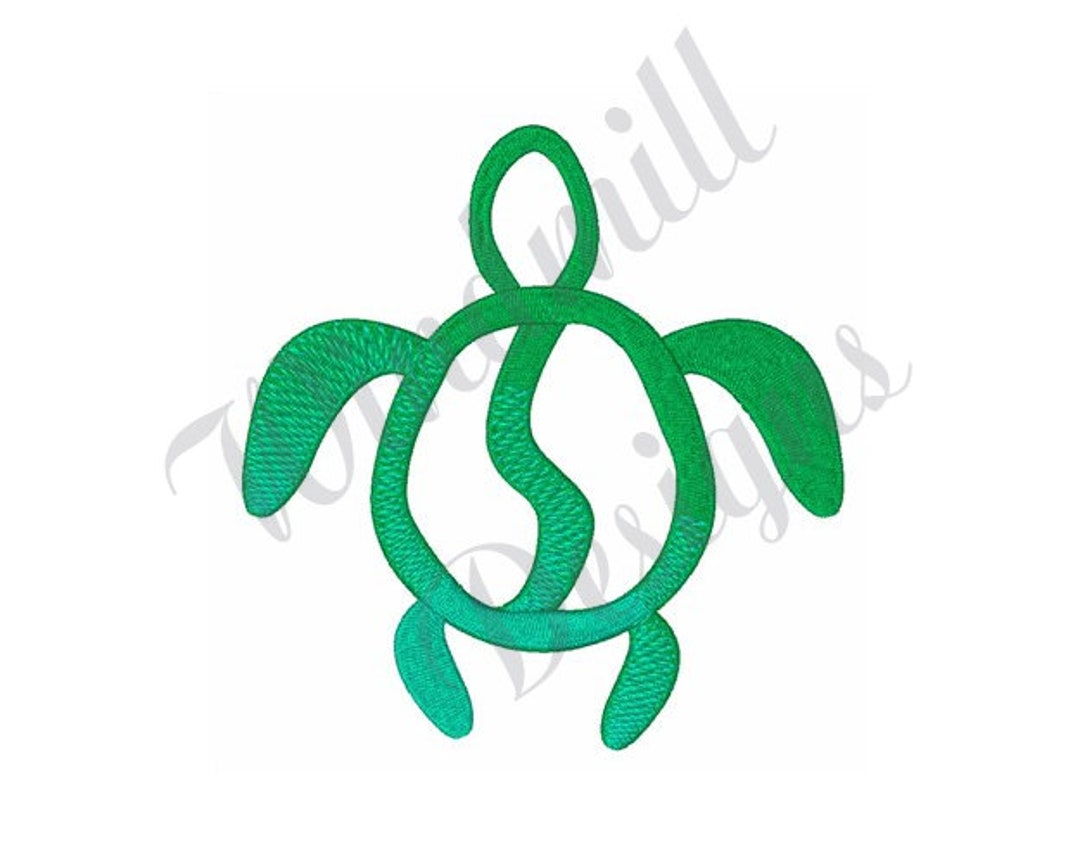 Sea Turtle - Machine Embroidery Design, Embroidery Designs, Machine ...