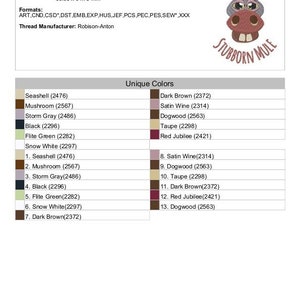 Stubborn Mule - Machine Embroidery Design, Embroidery Designs, Machine ...