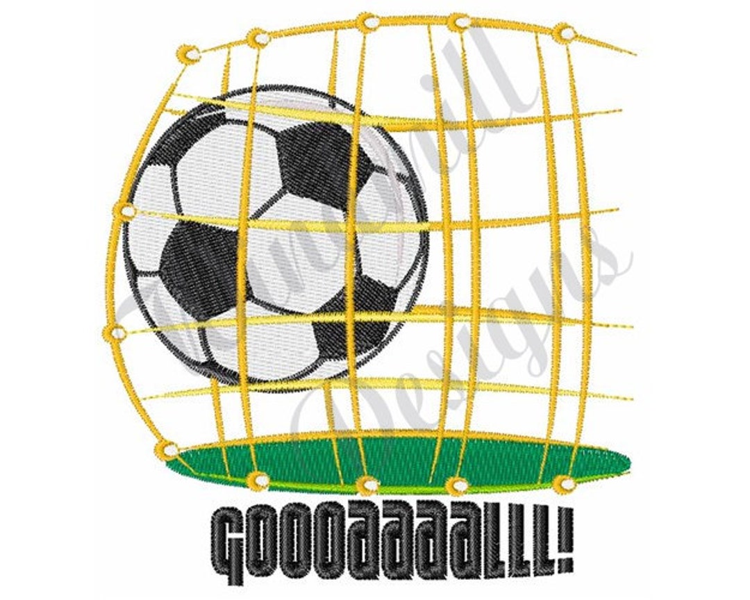 Soccer Goal - Machine Embroidery Design, Embroidery Designs, Machine ...