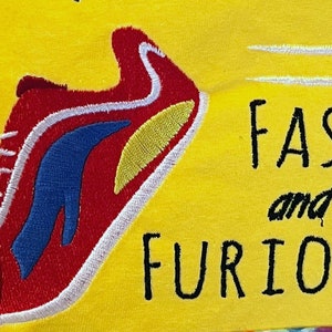 Running Shoe - Machine Embroidery Design, Embroidery Designs, Machine ...