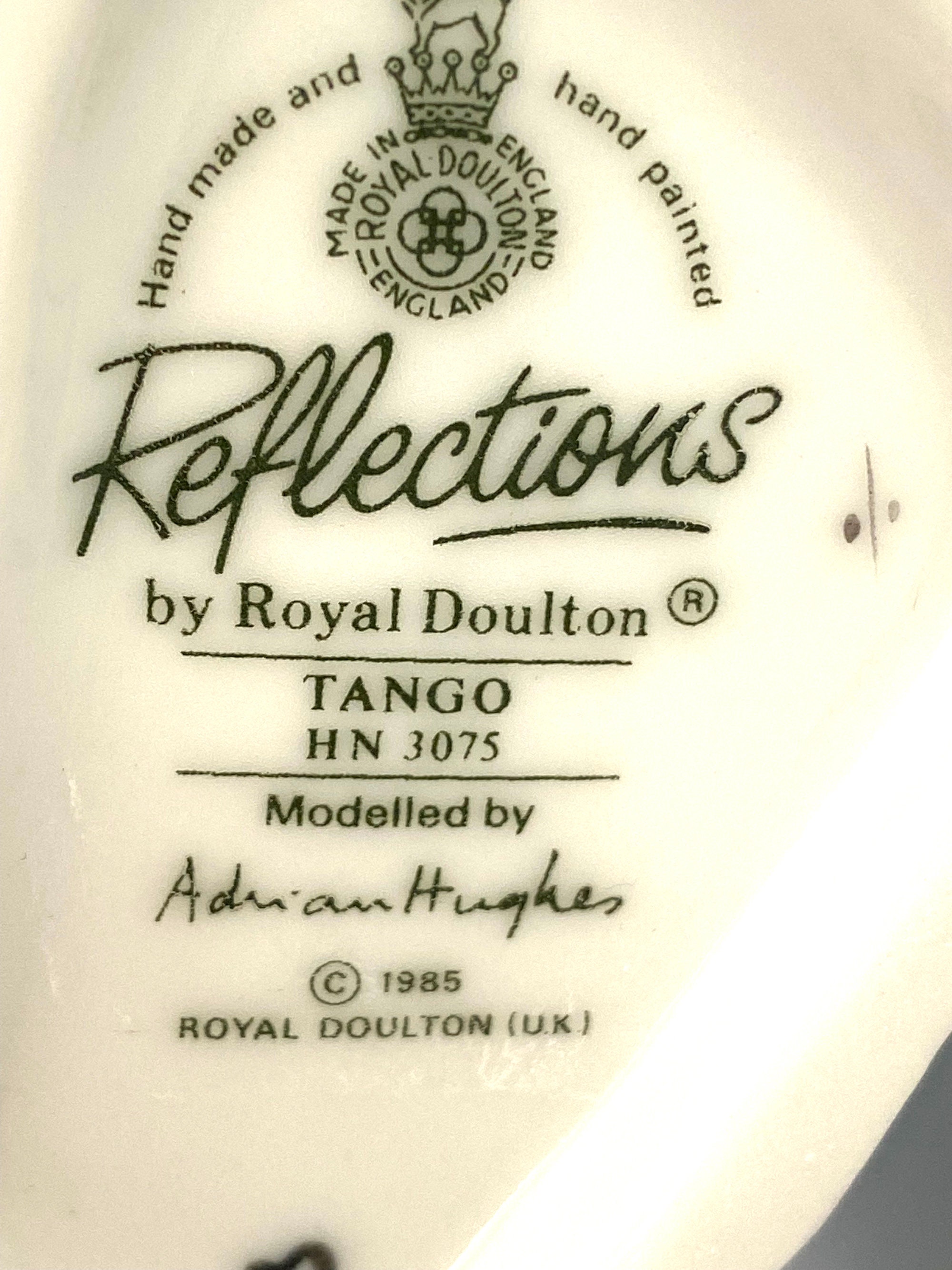 Stunning Royal Doulton TANGO Figurine From the REFLECTIONS - Etsy