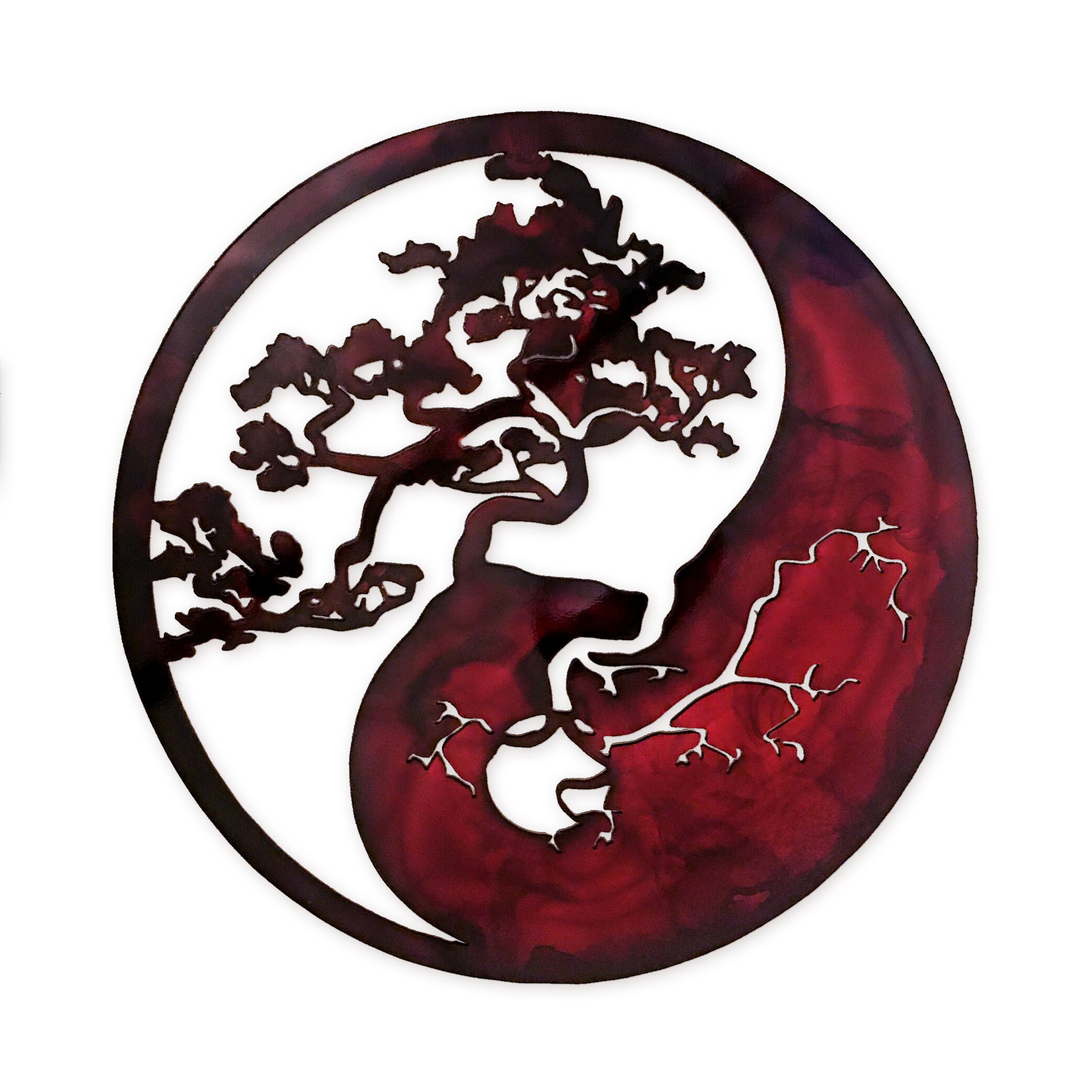 Yin Yang Tree of Life - Etsy