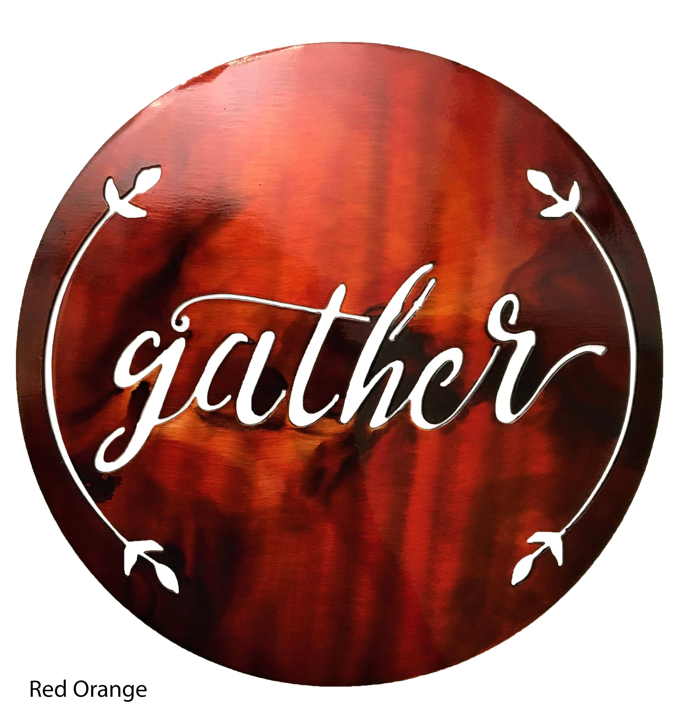 Gather Round Sign | Etsy