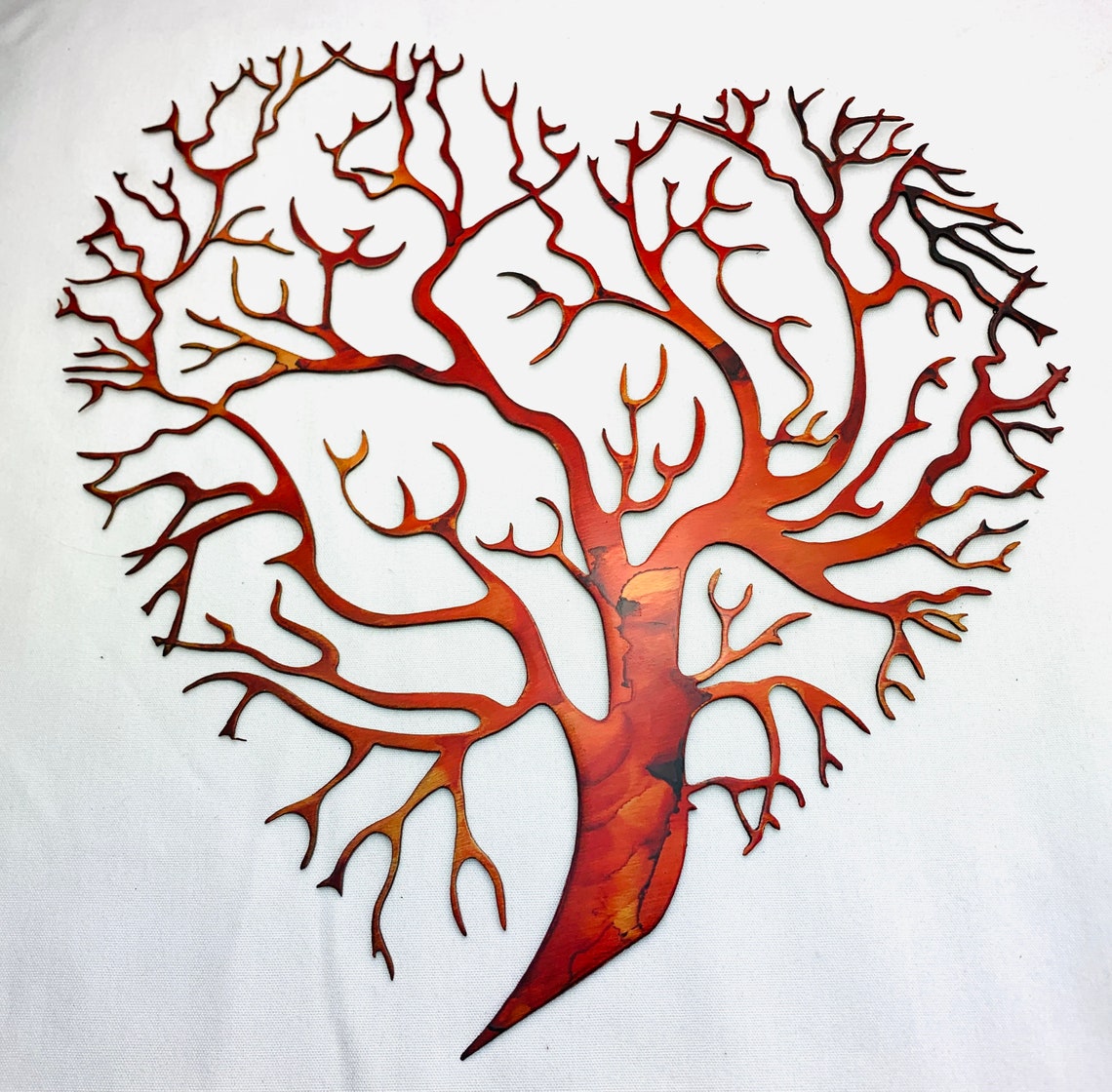 Heart Tree of Life - Etsy