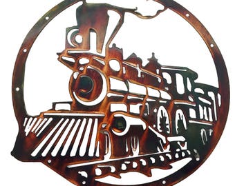 Steam Engine Decal | Etsy