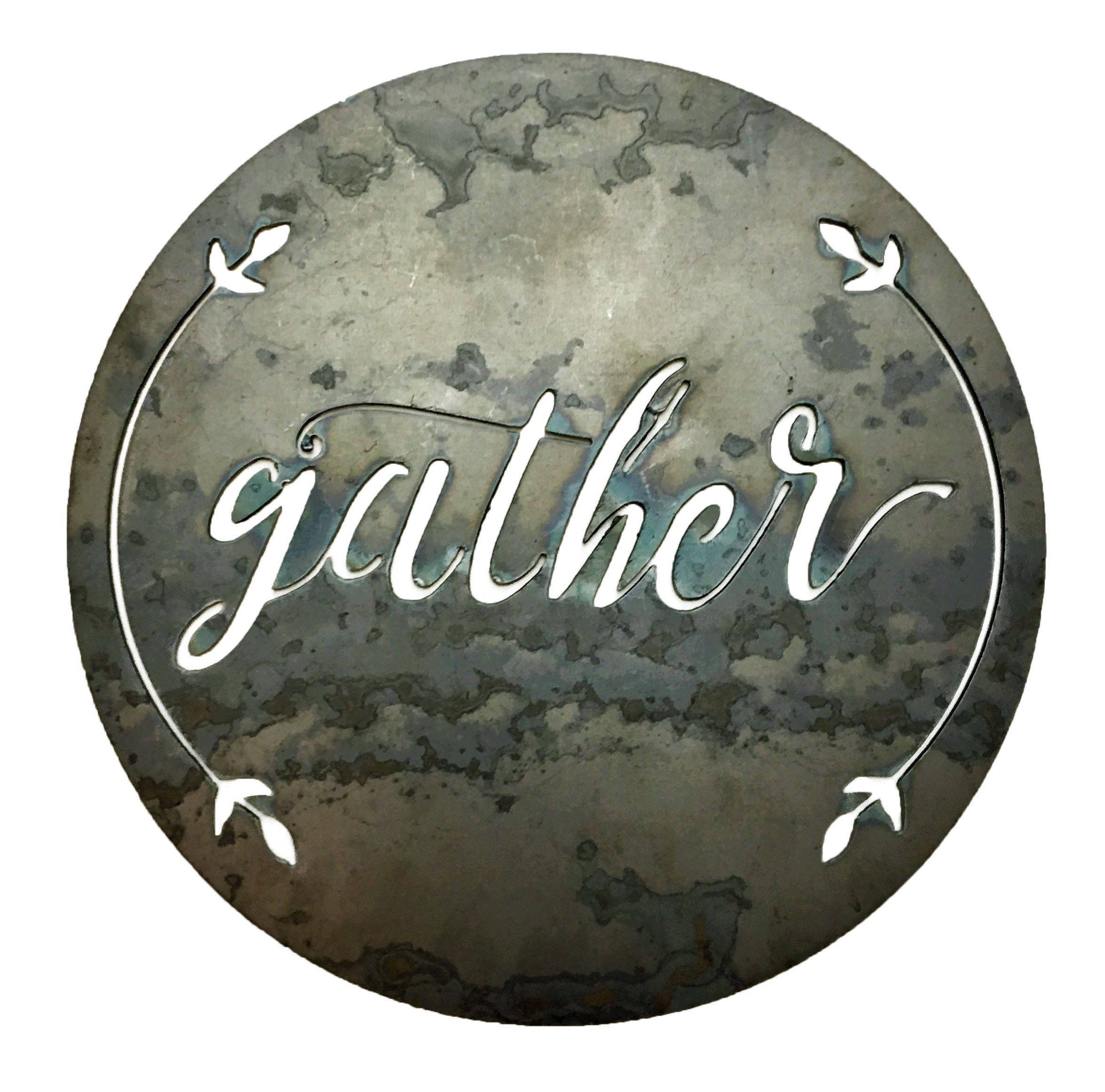 Gather Round Sign | Etsy