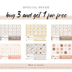 Wedding Instagram Highlight Covers Minimal Line Art IG Cover Insta ...