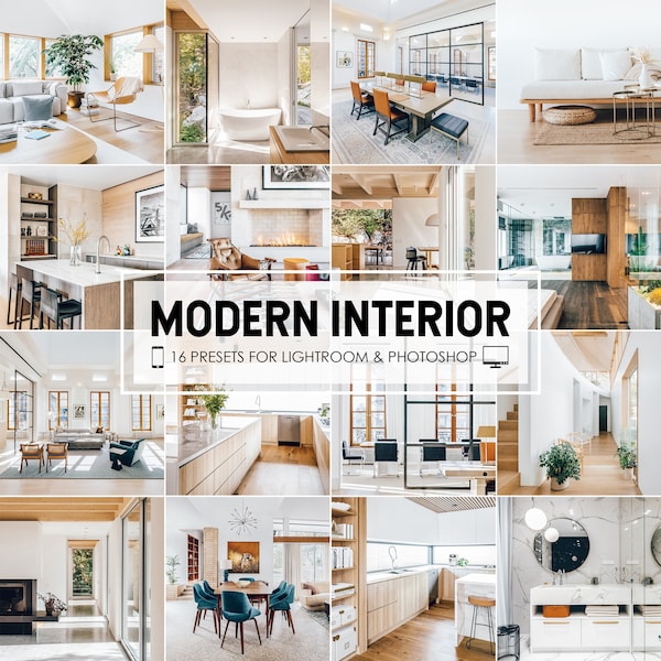 Real Estate Lightroom Presets, Interior Filters for Desktop and Mobile ...