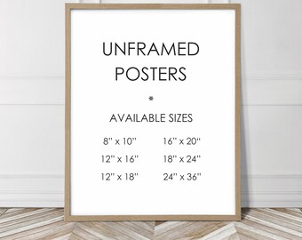 Print and Mail Any Design, 11 X 14 Inch Print, Print and Ship Artwork ...