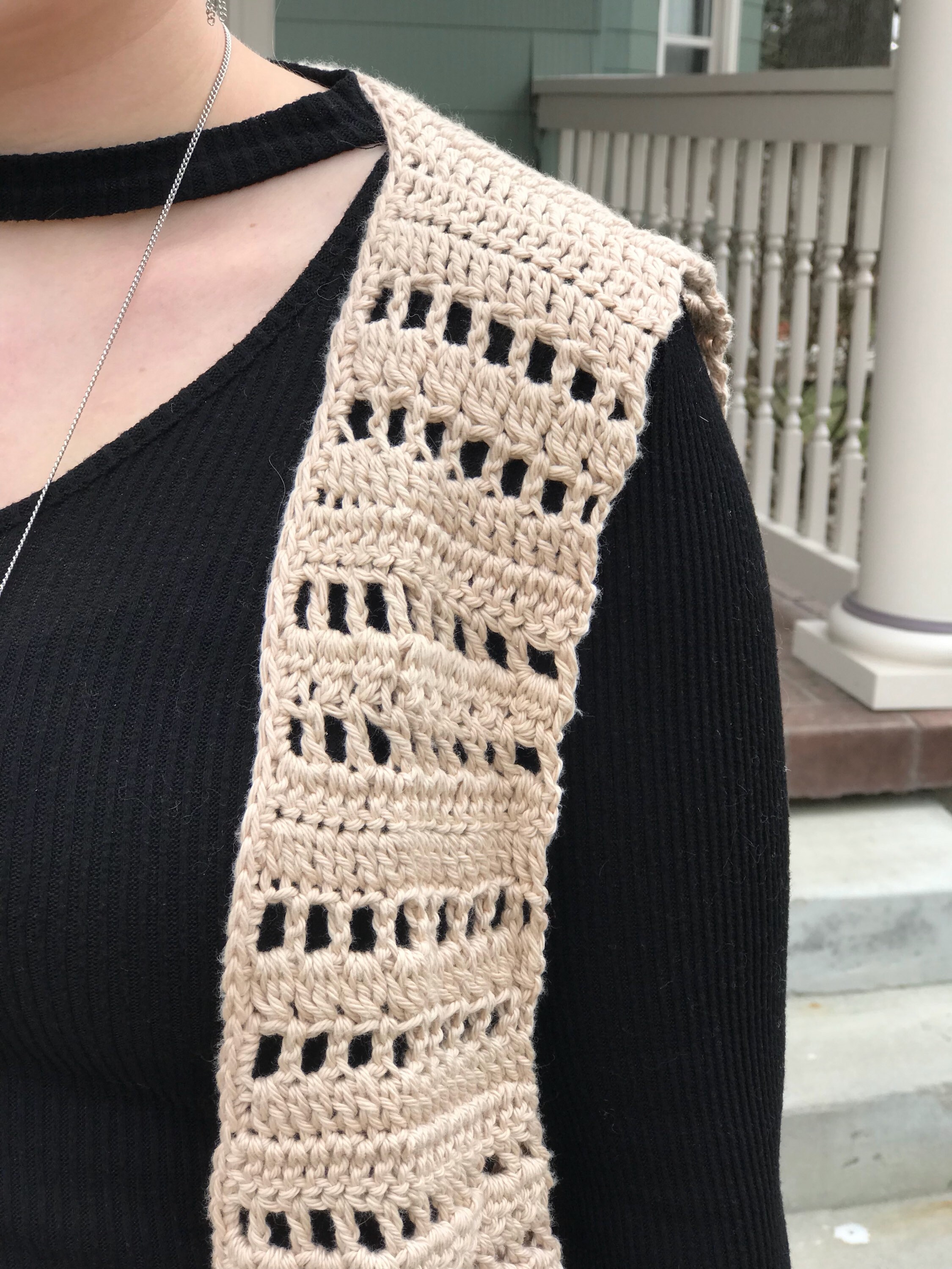 Crochet Vest Pattern Fringe Vest Pattern Crochet Cover Up - Etsy