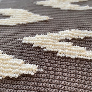 Aleida Loop Rug, Crochet Pattern, Crochet Rug, Home Decor, Cotton Rug ...