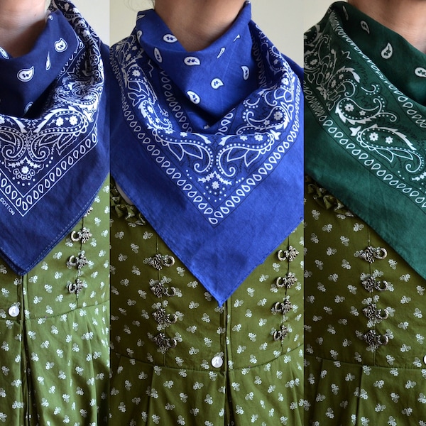 Bandana Scarf - Etsy