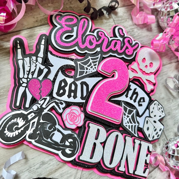 Invitation for Bad Two the Bone - Etsy