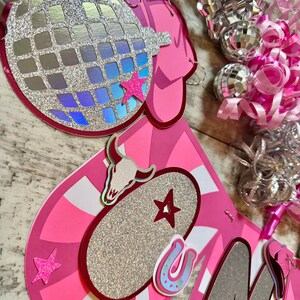 Disco Cowgirl Space Cowgirl Let's Go Girls First Rodeo Theme ONE ...