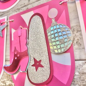 Disco Cowgirl Lets Go Girls Space Cowgirl First Rodeo Theme Birthday ...