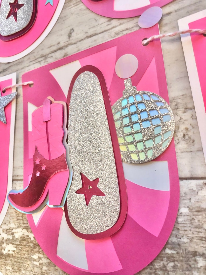 Disco Cowgirl Lets Go Girls Space Cowgirl First Rodeo Theme - Etsy