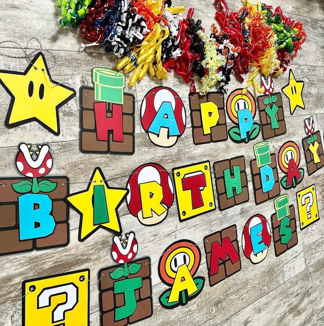 Vintage Sewer Pipe Brothers Birthday Banner - Etsy