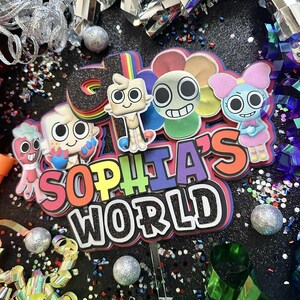 Dandy's World Cake Topper - Etsy