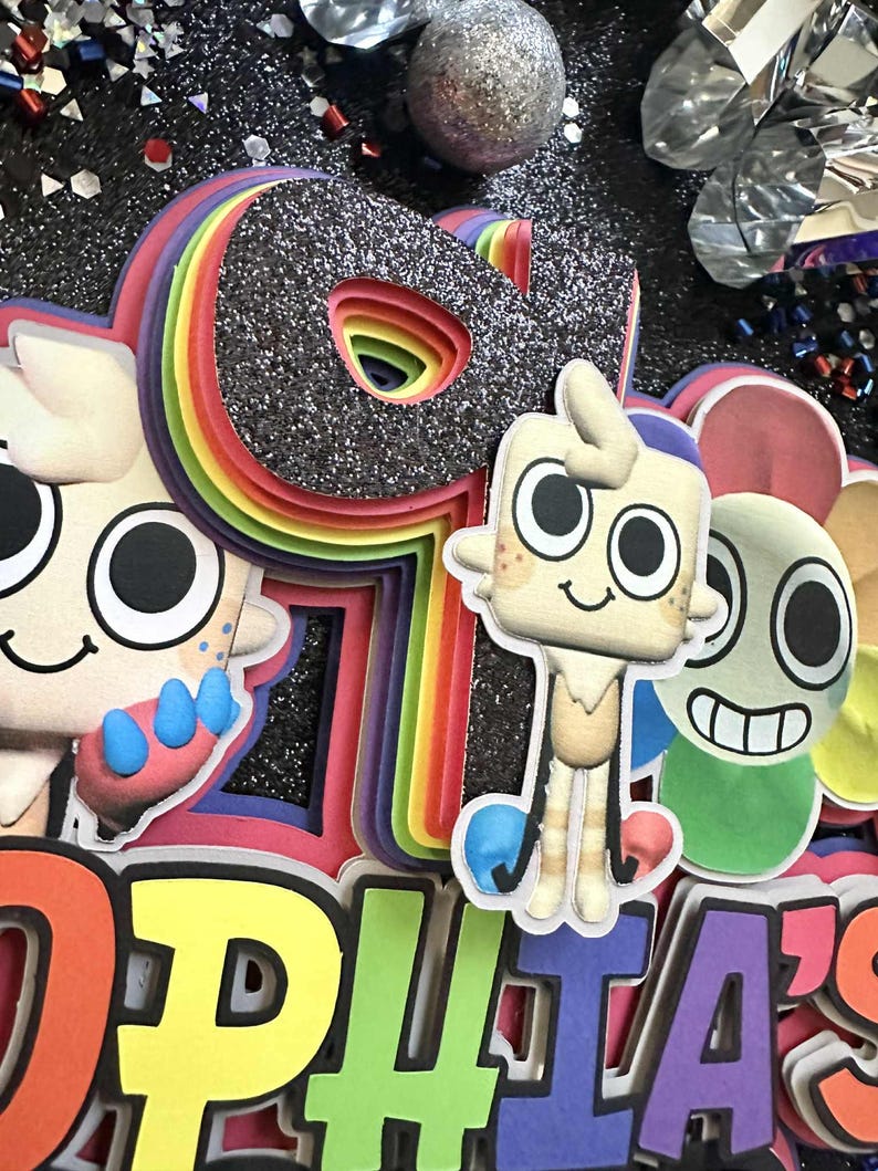 Dandy's World Cake Topper - Etsy