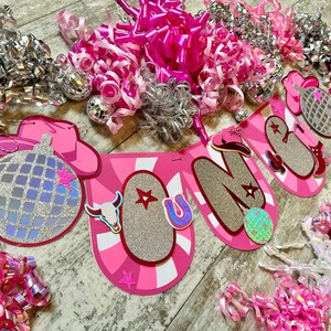 Disco Cowgirl Space Cowgirl Let's Go Girls First Rodeo Theme ONE ...