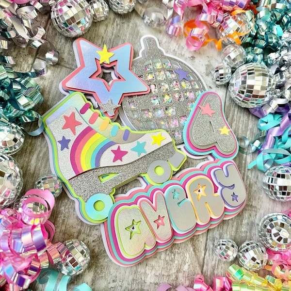 Shaker Cake Topper - Etsy