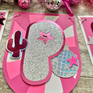 Disco Cowgirl Lets Go Girls Space Cowgirl First Rodeo Theme Birthday ...
