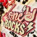 One Rocks Rock N Roll Born to Rock Theme Cake Topper - Etsy