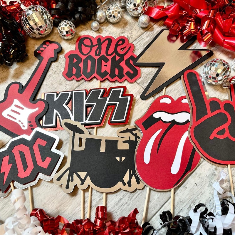 Rock and Roll Theme - Etsy