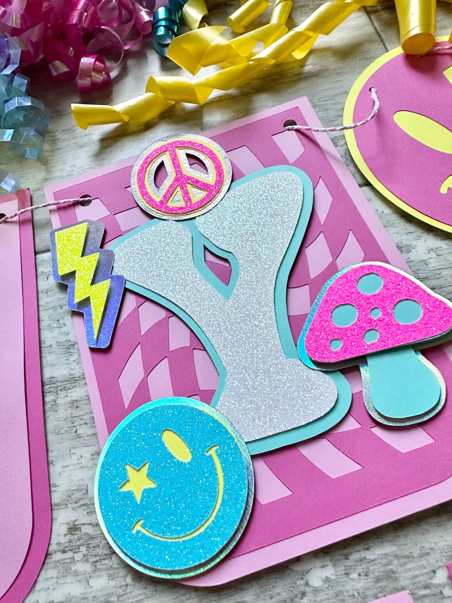 Preppy Patch Party Birthday Banner - Etsy