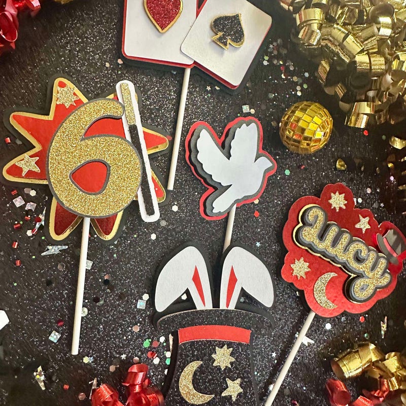 Magic Cupcake Topper - Etsy