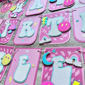 Preppy Patch Party Birthday Banner - Etsy