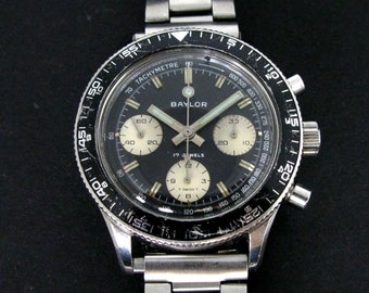 Panda Dial Watch Vintage - Etsy