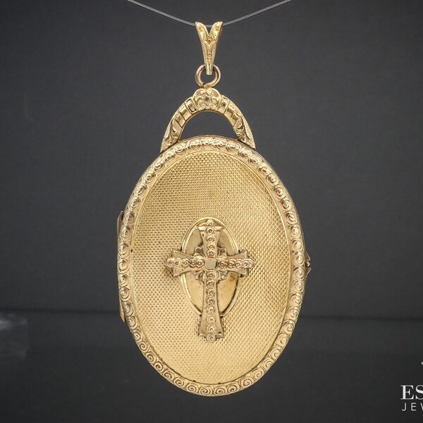 Large Oval Locket - Etsy